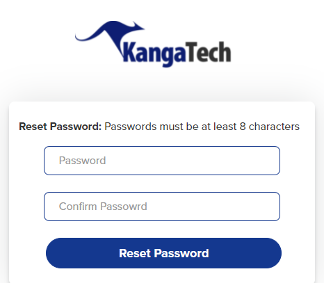 Password Management - KangaTech User Guide
